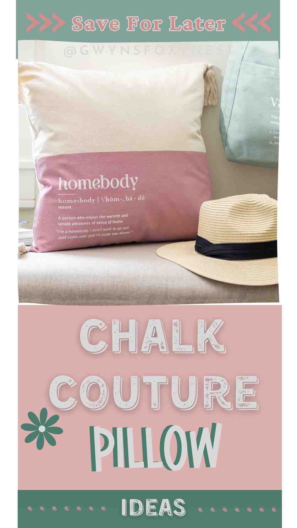 How To Create Chalk Couture Pillows 2026