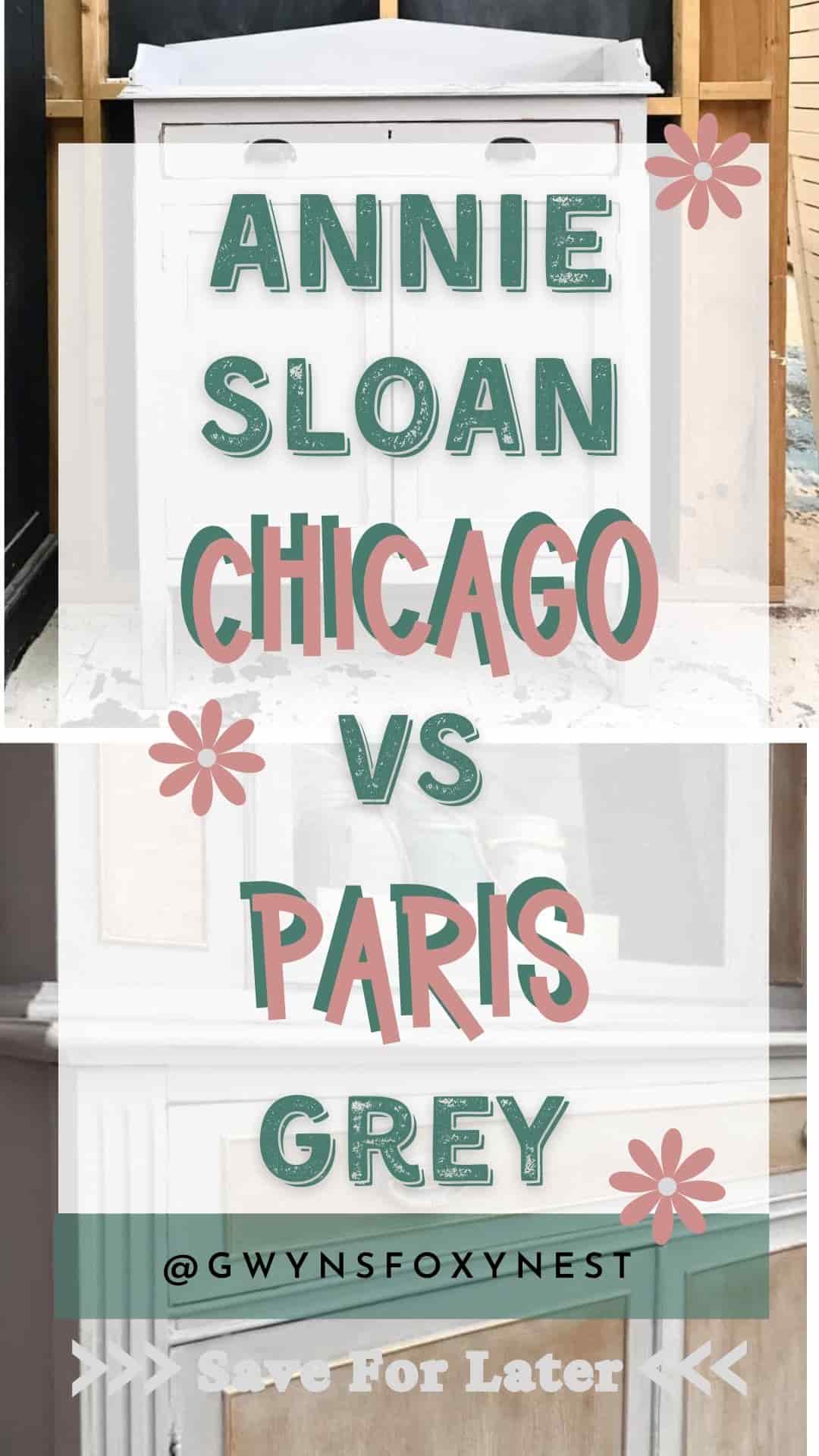 Annie Sloan Chicago Grey VS Paris Grey 2026