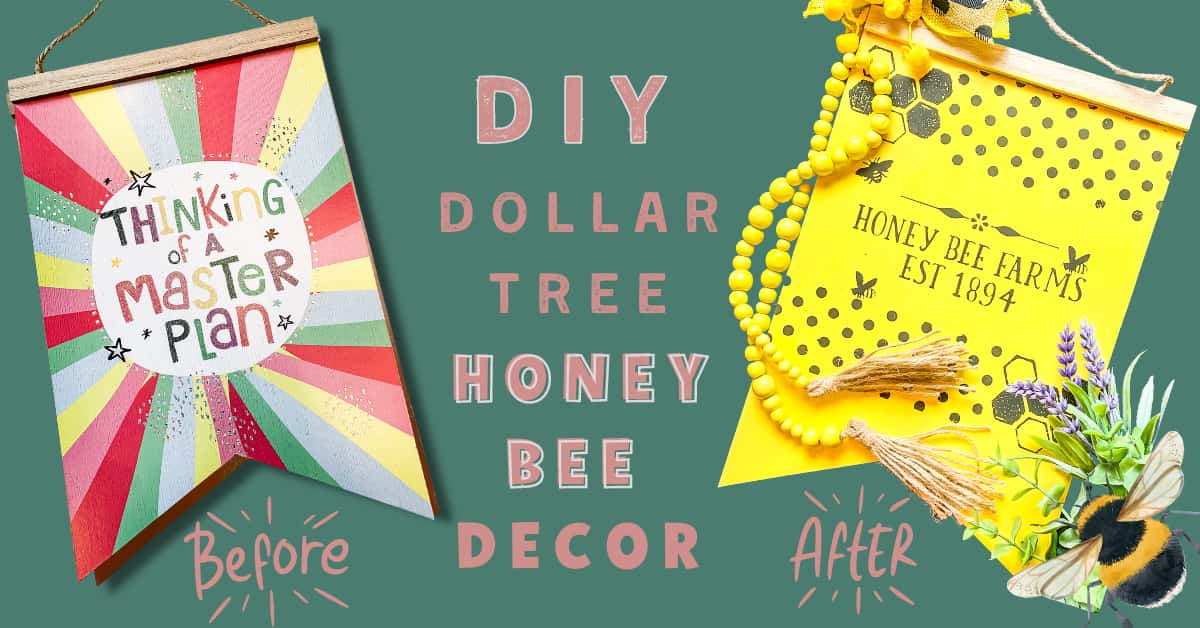 Buzzing with Creativity: Dollar Tree DIY Signs Honey Bee Themed 2025