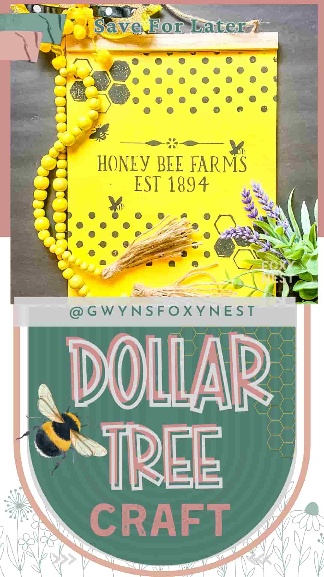 Buzzing with Creativity: Dollar Tree DIY Signs Honey Bee Themed 2026