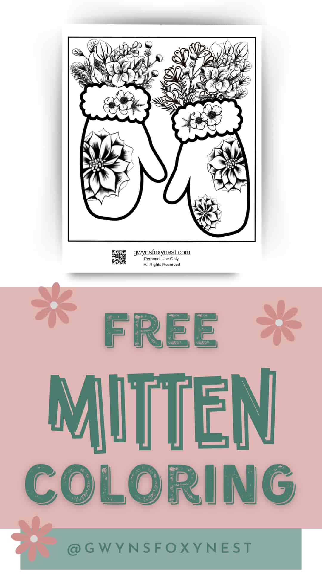 Mitten Coloring Page for Adults: A Creative Escape 2026