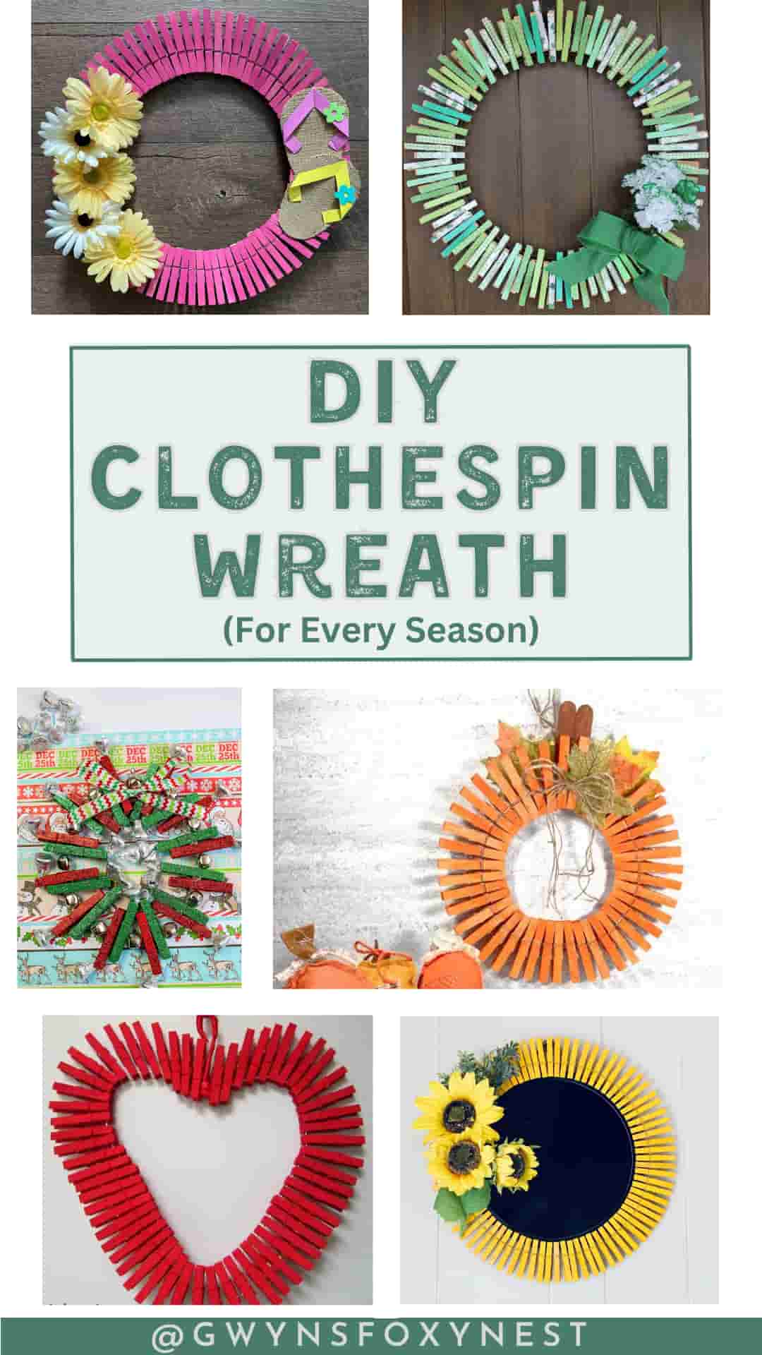 Celebrate Every Season: DIY Clothespin Wreath Ideas 2026