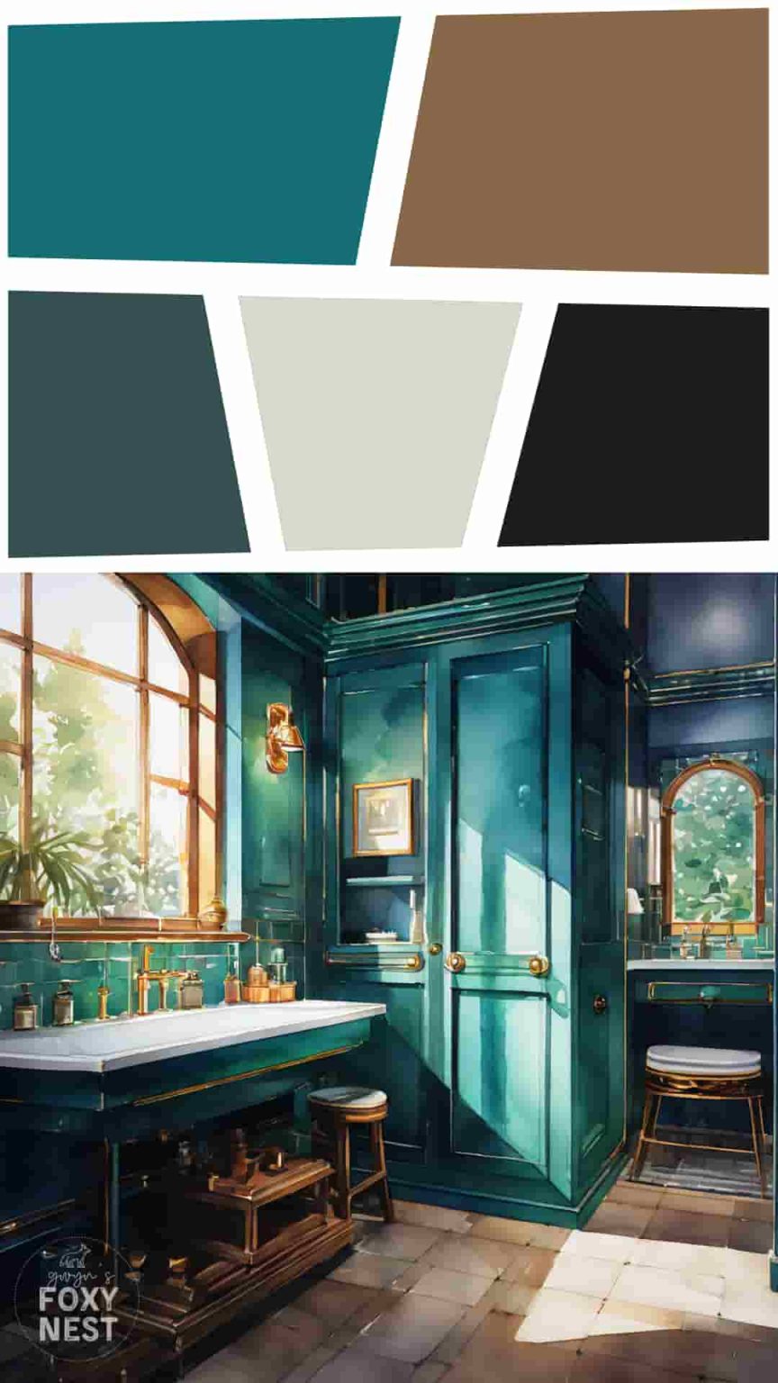 Exploring the Depths of Teal: a Color Palette Journey 2025