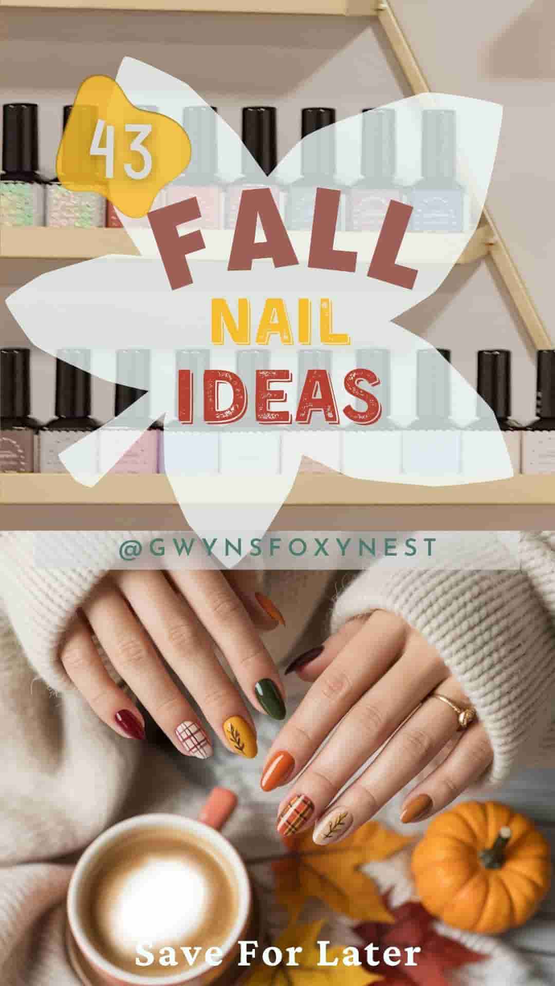 43 DIY Fall Nail Ideas vs. Professional Salon Nails 2025
